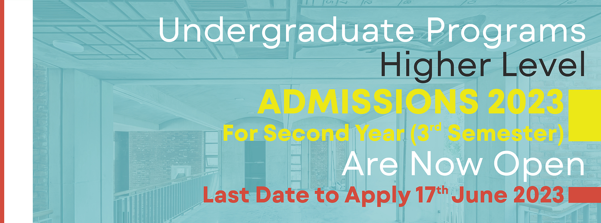 Admission Procedure-UG Higher Level Admissions 2023 - Higher Level ...